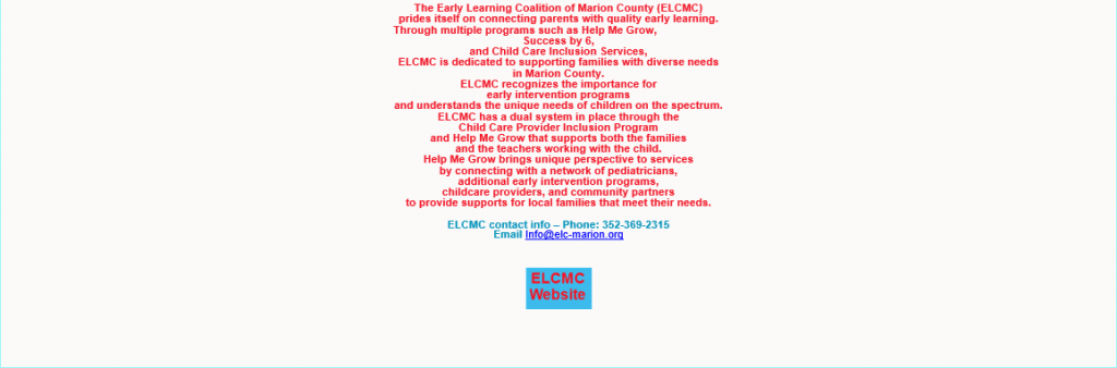 Outreach autism Services Network Features ELCMC as an Autism Friendly ...